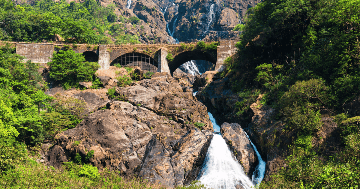 Spirituality of Goa with Dudhsagar Fall Day Tour by a car | GetYourGuide