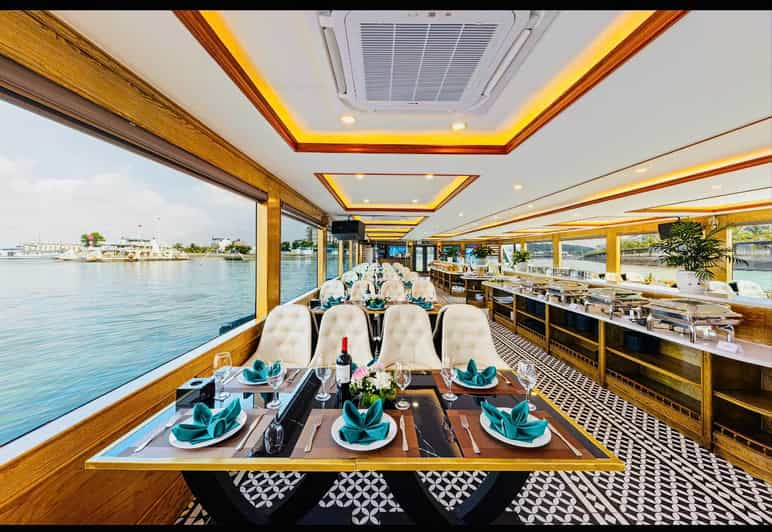 Halong Heritage luxury 5* Cruise by Limousine & Jacuzzi | GetYourGuide