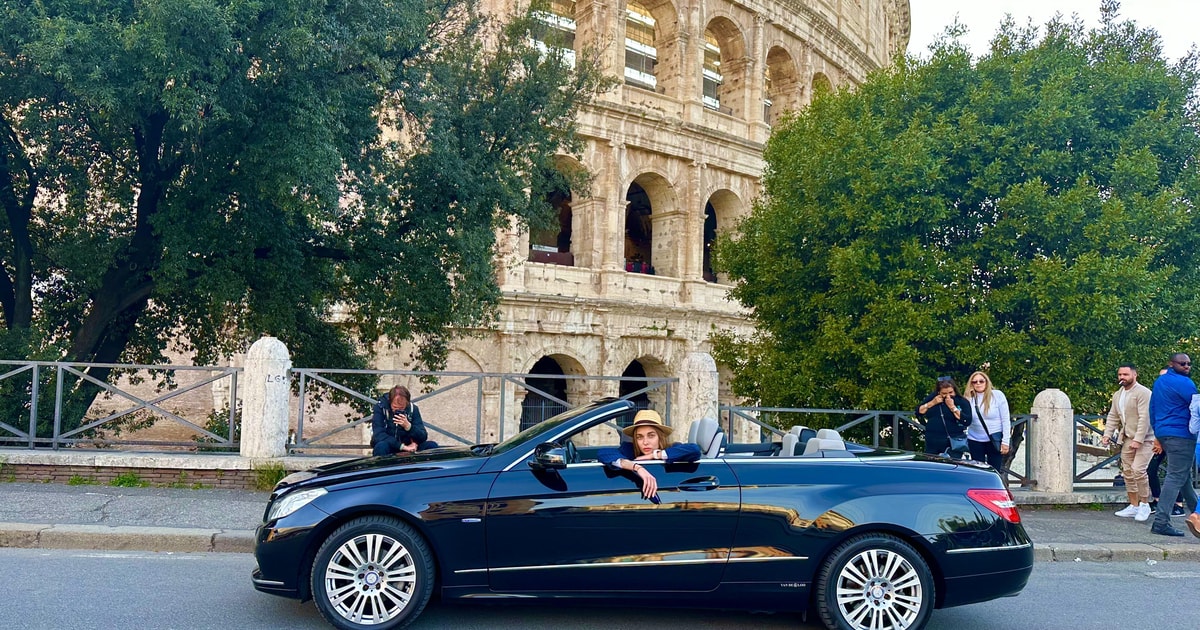 Rome: The tour of Rome on convertible. Top 100 Views | GetYourGuide