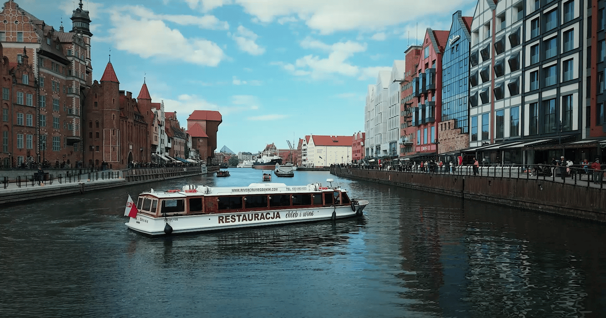 Gdańsk:River Cruise on Motlawa with Optional Food & Drink | GetYourGuide