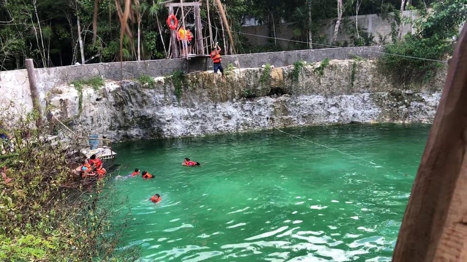 Tulum Cenotes: Yum Ha, Luna, and Sombra Cenotes Tour, lunch | GetYourGuide