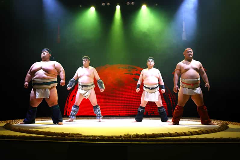 Osaka: Sumo Stage Show with Bento & Fight + Photo Shooting | GetYourGuide