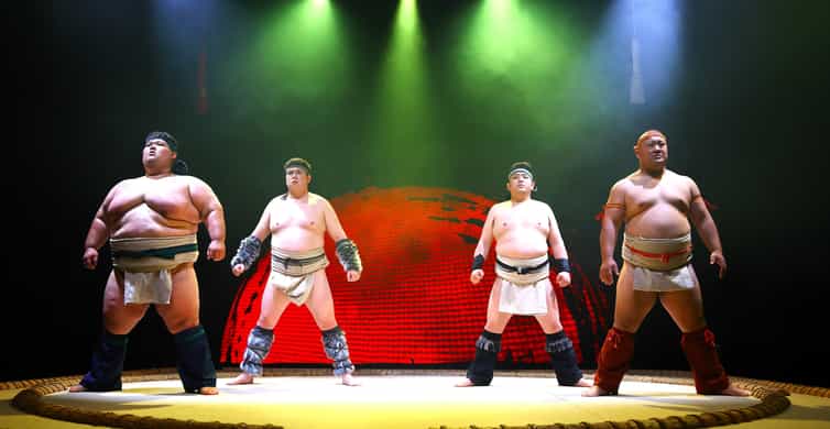 Osaka: Sumo Stage Show with Bento & Fight + Photo Shooting | GetYourGuide