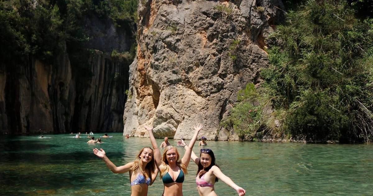 From Valencia: Montanejos Thermal Springs & Great Waterfall | GetYourGuide