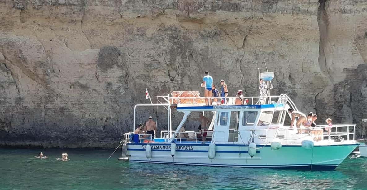 Comino: Excursiones privadas en barco, paradas para nadar y visitas a cuevas | GetYourGuide