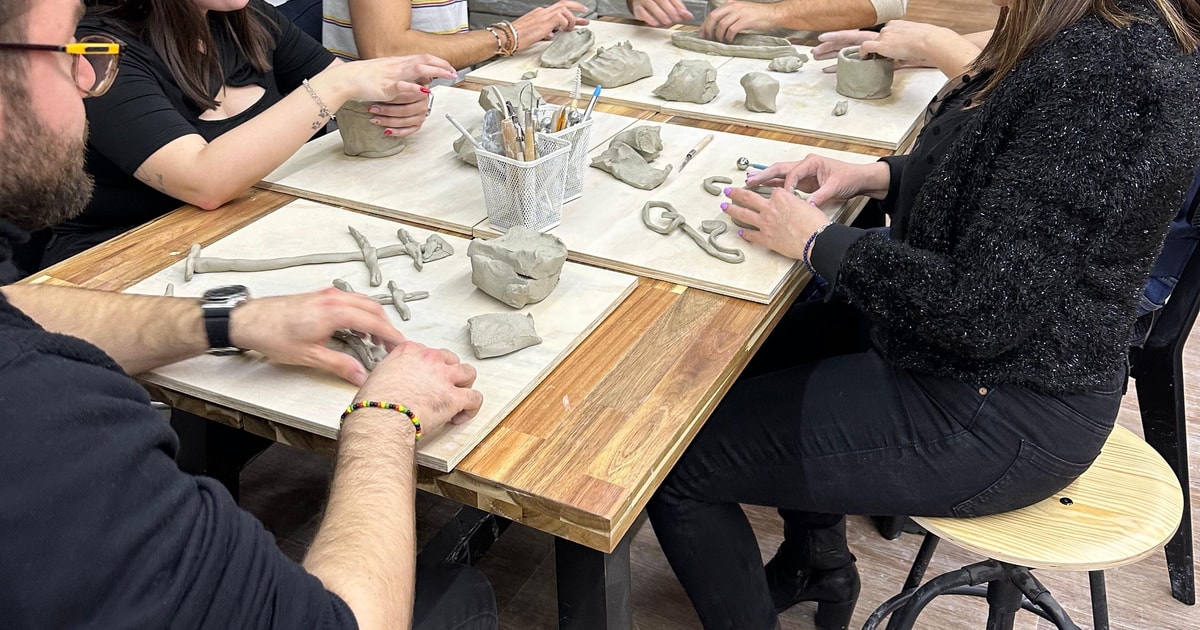 Barcelona: Pottery Workshop with Wine | GetYourGuide
