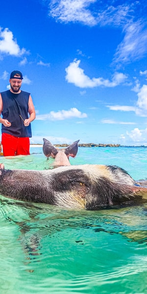 Nassau: Sun Cay and Swimming Pigs Boat Trip with Lunch | GetYourGuide