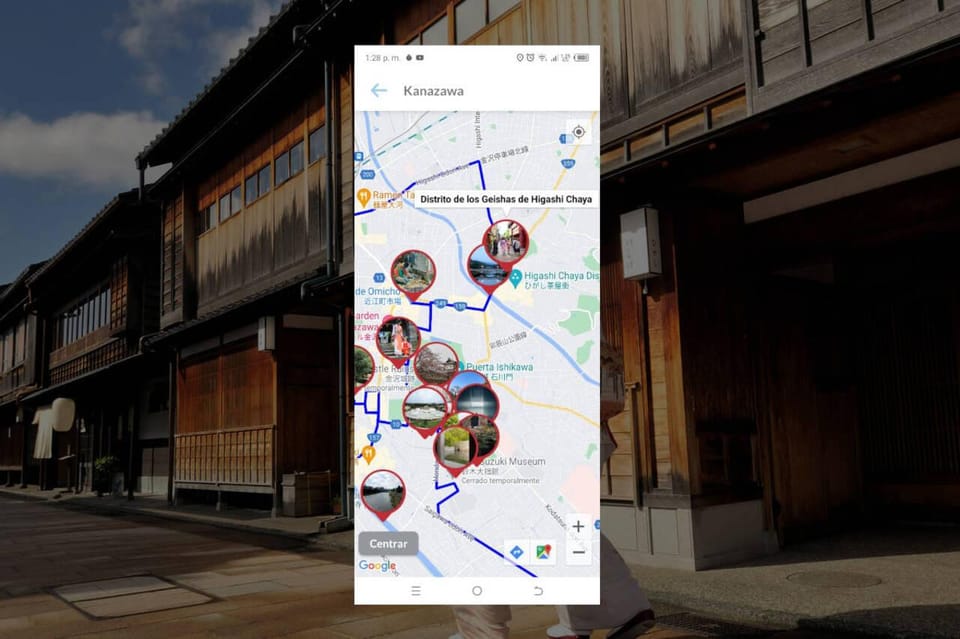 Kanazawa self-guided tour app with multi-language audioguide | GetYourGuide