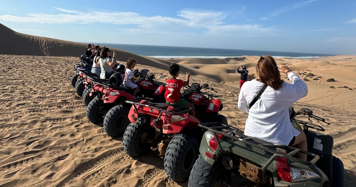 Agadir: excursión en quad por el desierto y la playa y sandboard ...