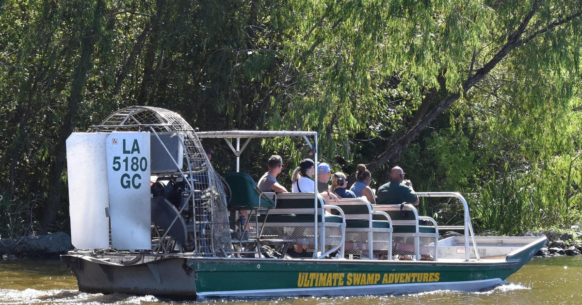 New Orleans: Ultimate Small Airboat Swamp Tour | GetYourGuide