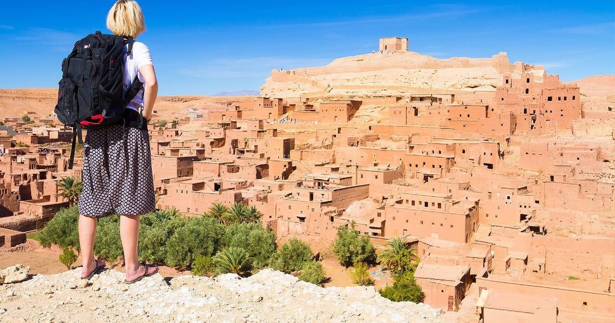 Desde Marrakech: Excursión de un día a Ait Ben Haddou vía Telouate ...