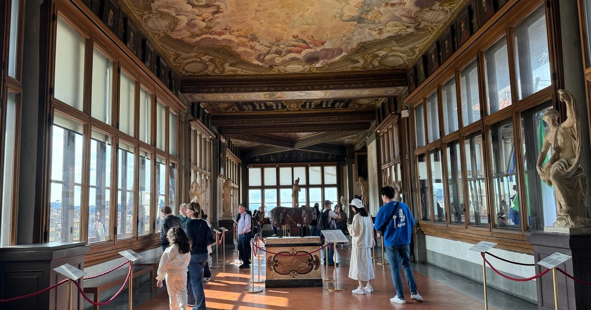 Firenze: Uffizi-galleriet - spring køen over - guidet tur | GetYourGuide