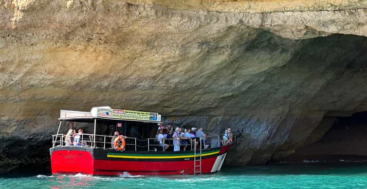 Desde Portimão: Excursión a Benagil por la mañana temprano en barco ...