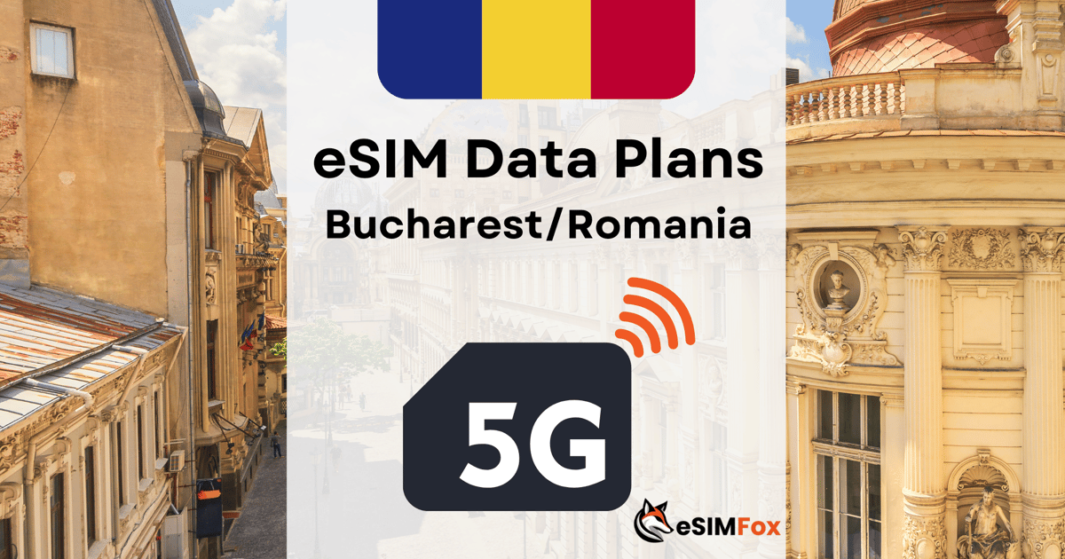 Bucharest: eSIM Internet Data Plan for Romania 4G/5G | GetYourGuide