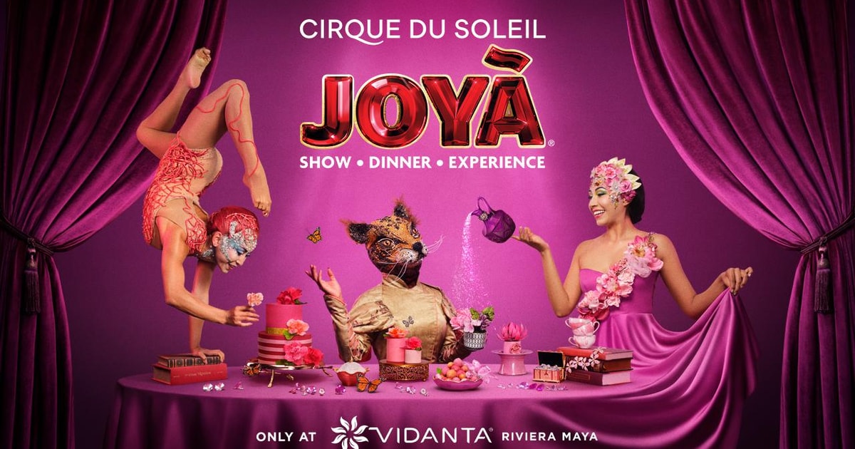 Riviera Maya: Cirque du Soleil JOYÀ Ticket | GetYourGuide