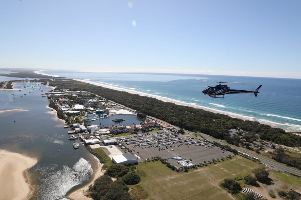 Gold Coast: Sea World and Broadwater Scenic Helicopter Tour | GetYourGuide