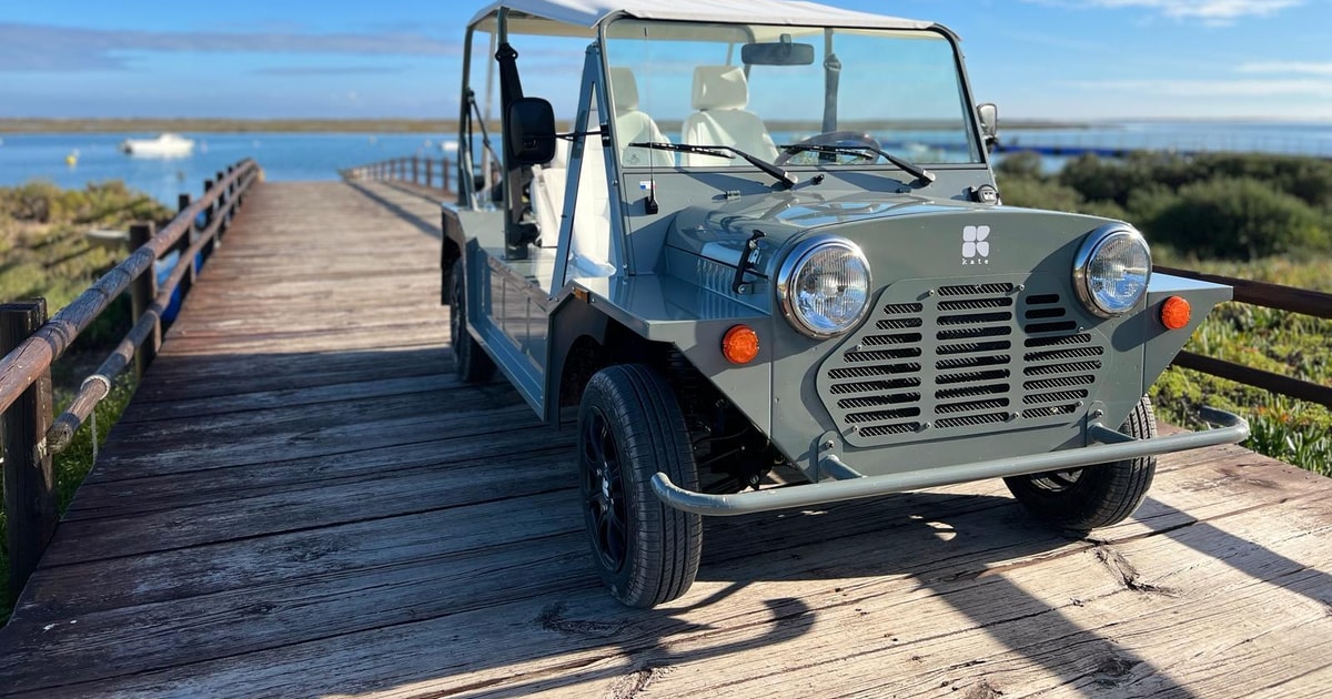 Olhão : Electric Rental with Mini Moke of Méhari | GetYourGuide