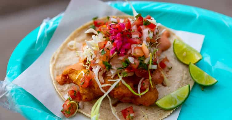 Ensenada : dégustation de tacos au poisson avec prise en charge au port ...