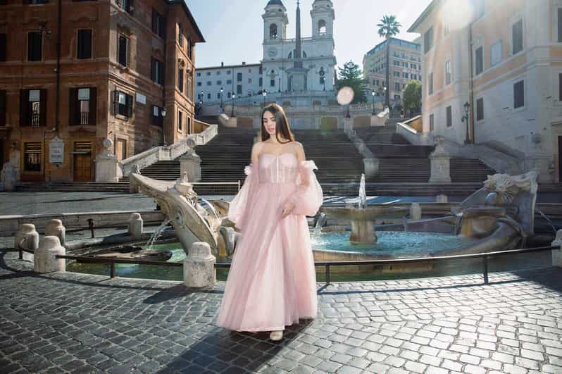 1,5 hour photoshoot in Rome (Trevi fountain+Spanish steps) | GetYourGuide