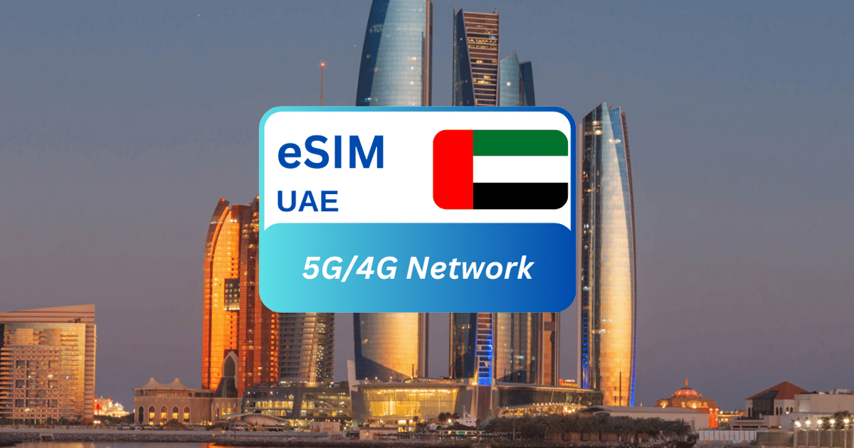 Abu Dhabi 4G & 5G Data Roaming for Tourist | GetYourGuide