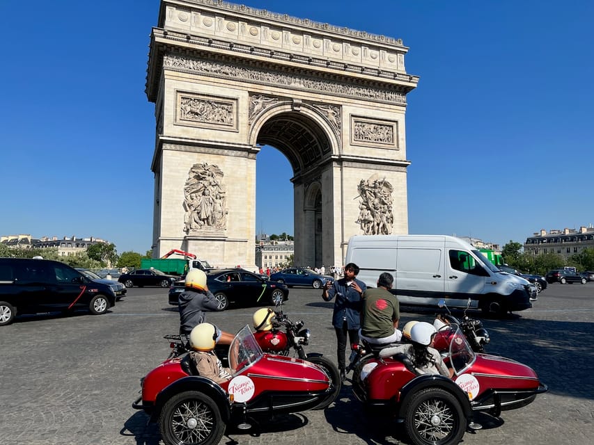 Paris : Private Classic Sidecar Tour | GetYourGuide