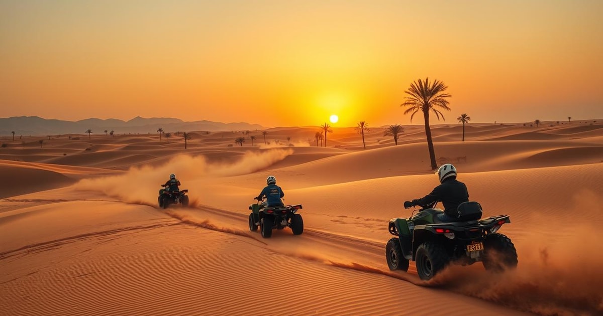 Doha: Quad-Bike-Tour mit Wüstensafari und Kamelritt | GetYourGuide
