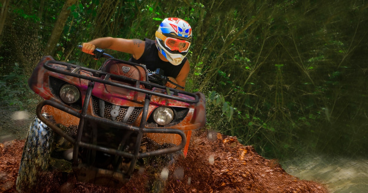 Cancun: ATV, Ziplines and Cenote Adventure in the Jungle | GetYourGuide
