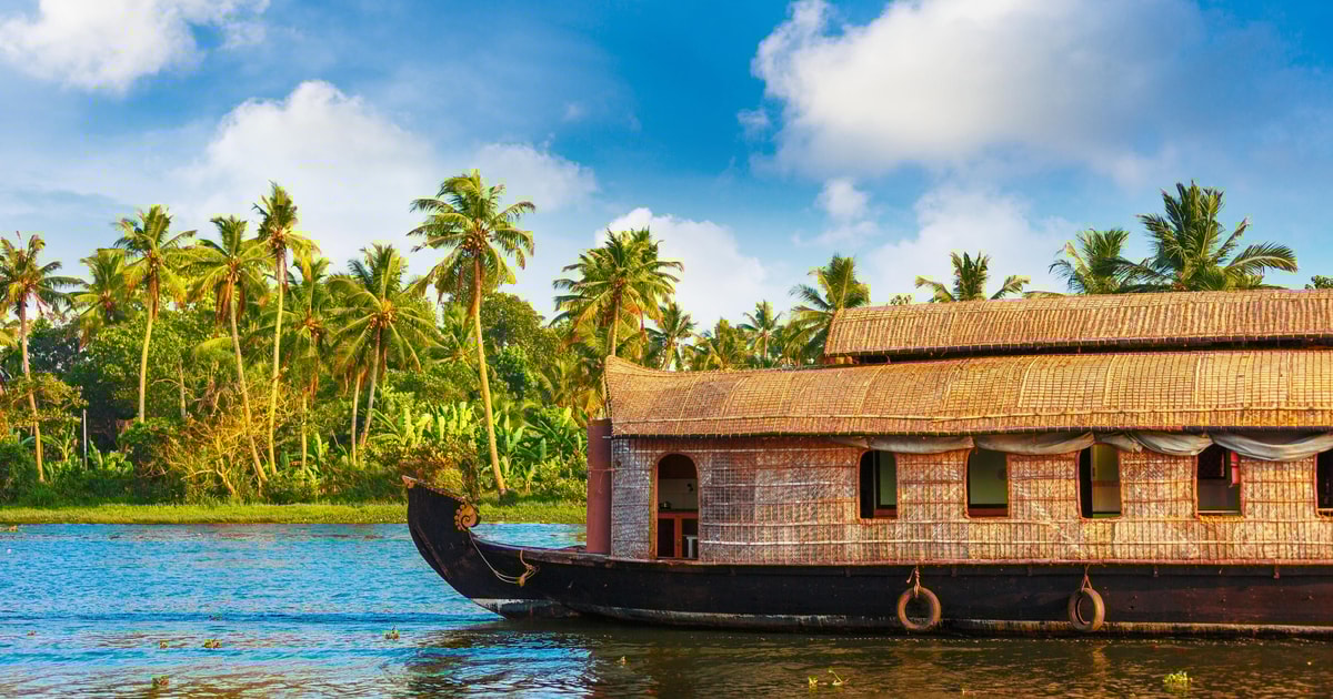Alleppey / Alappuzha Houseboat Day Cruise with Lunch: Cochin | GetYourGuide