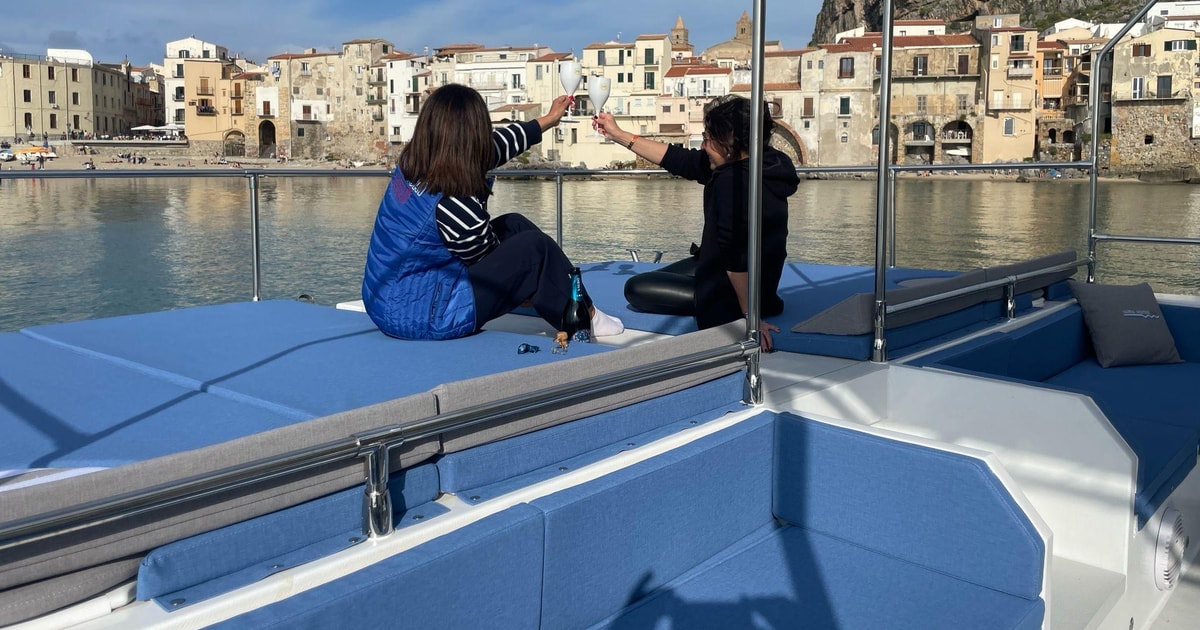 Catamaran Tour: discover the Cefalù coastline. | GetYourGuide