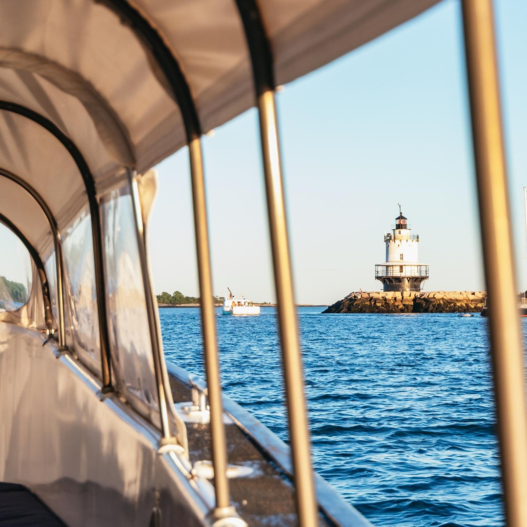 Portland: Sunset Lighthouse Cruise in Casco Bay with Drinks | GetYourGuide