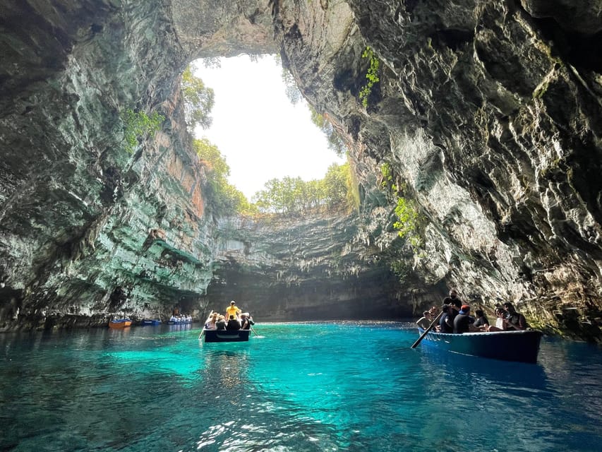 Argostoli: Melissani Lake, Drogarati Cave, and Myrtos Beach | GetYourGuide