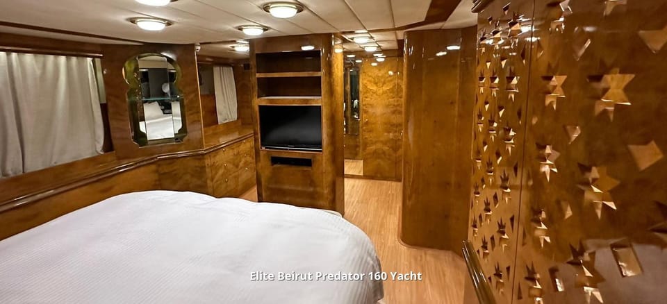 Beirut Predator 160ft – 2023 Yacht Rental Dubai - 110 PAX | GetYourGuide