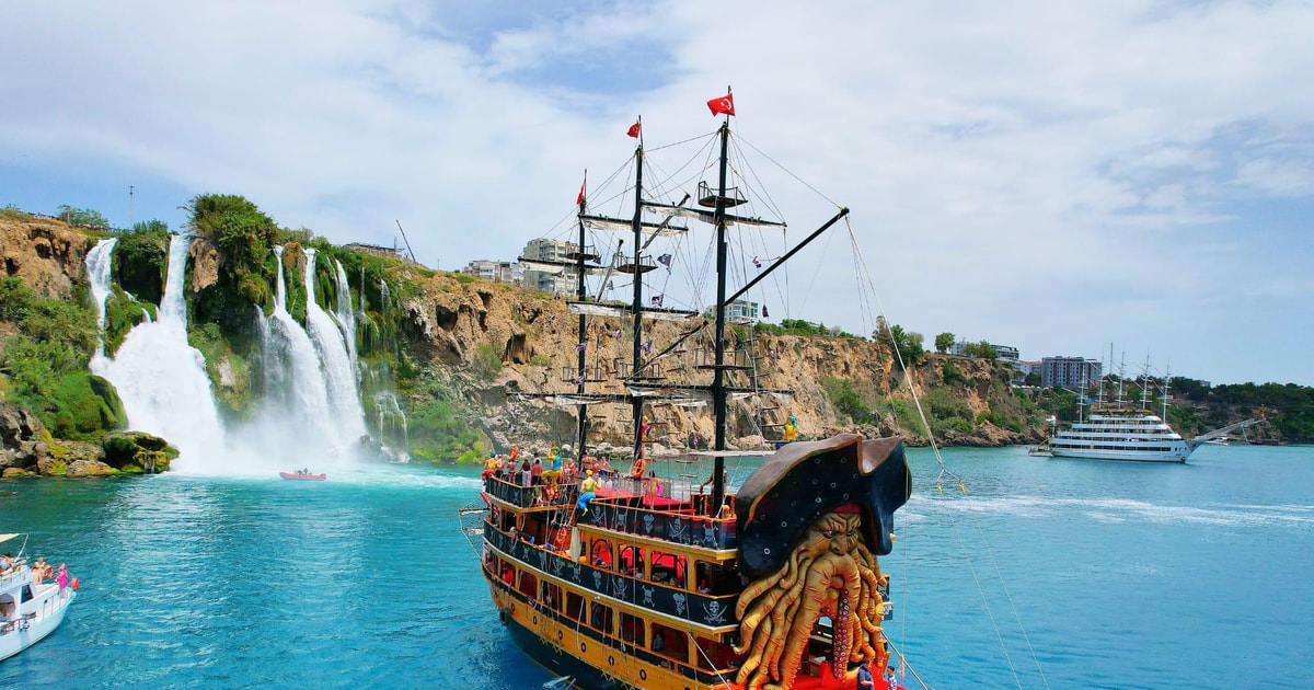 Antalya: Full-Day Lara Pirate Boat Trip w/Lunch and Transfer | GetYourGuide