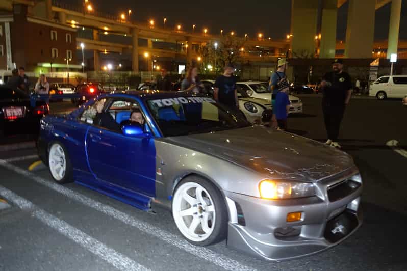Daikoku PA y recorrido por la autopista de Tokio con el Nissan R34 ...