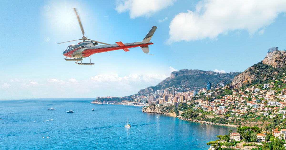 20-minute panoramic flight from Monaco | GetYourGuide
