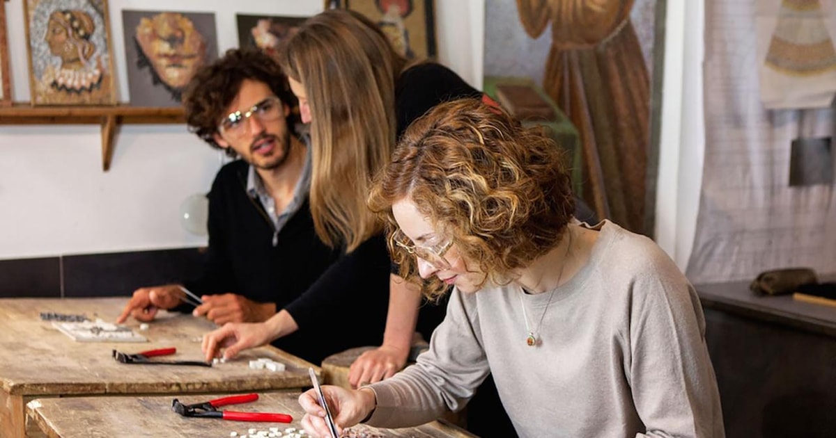 Rome: Ancient Mosaic Making Workshop | GetYourGuide