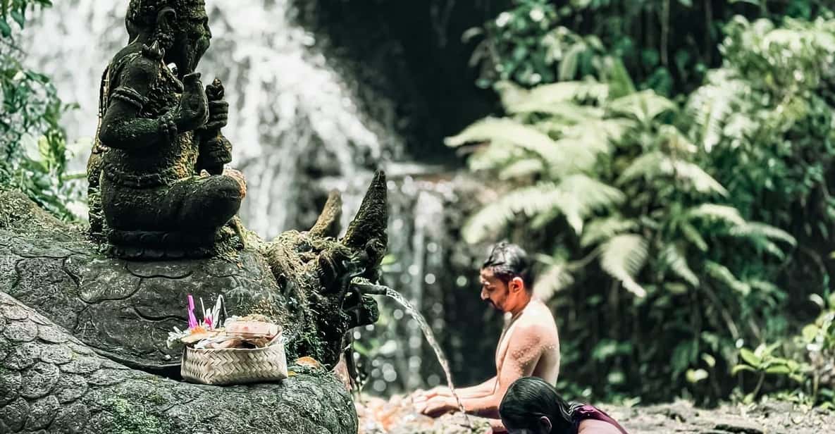Bali: Taman Beji Griya Waterval en Ubud Apenbos Tour | GetYourGuide