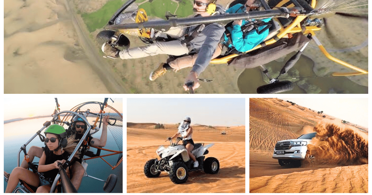 Doha: Wüstensafari, Quad Bike und Paratrike Tour | GetYourGuide