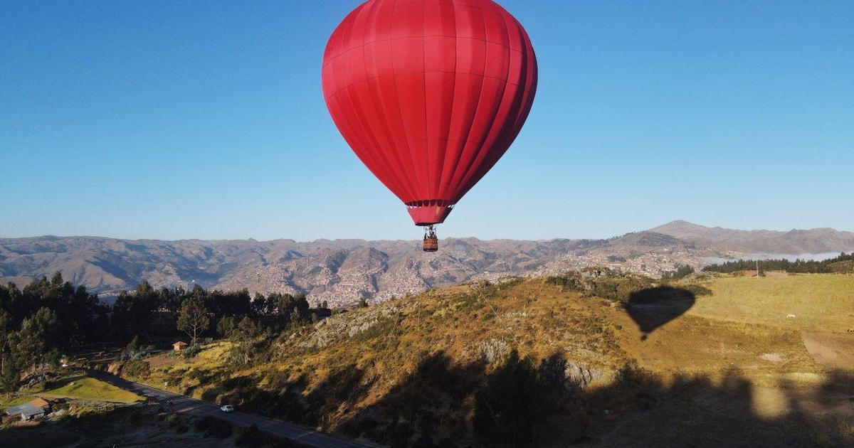 From Cusco Hot air balloon tethered flight | GetYourGuide