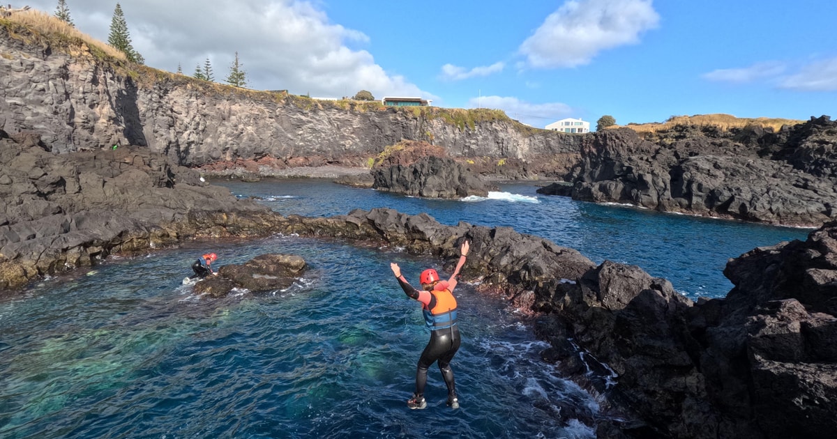 Azores Coasteering - Caloura l S.Miguel | GetYourGuide