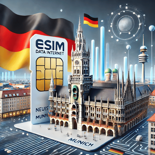 Γερμανία : Πρόγραμμα δεδομένων Internet eSIM για 4G/5G | GetYourGuide