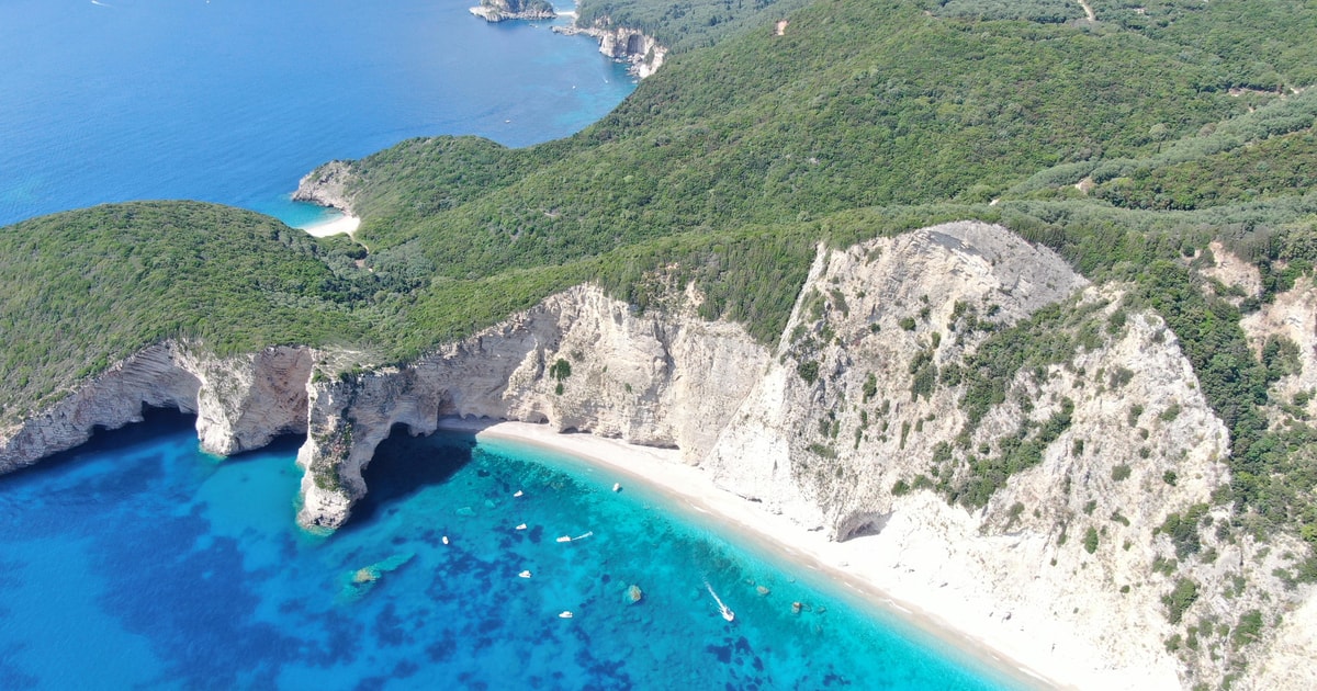 Paleokastritsa: Paradise,Yiali Beach,Blue Caves (Speedboat) | GetYourGuide