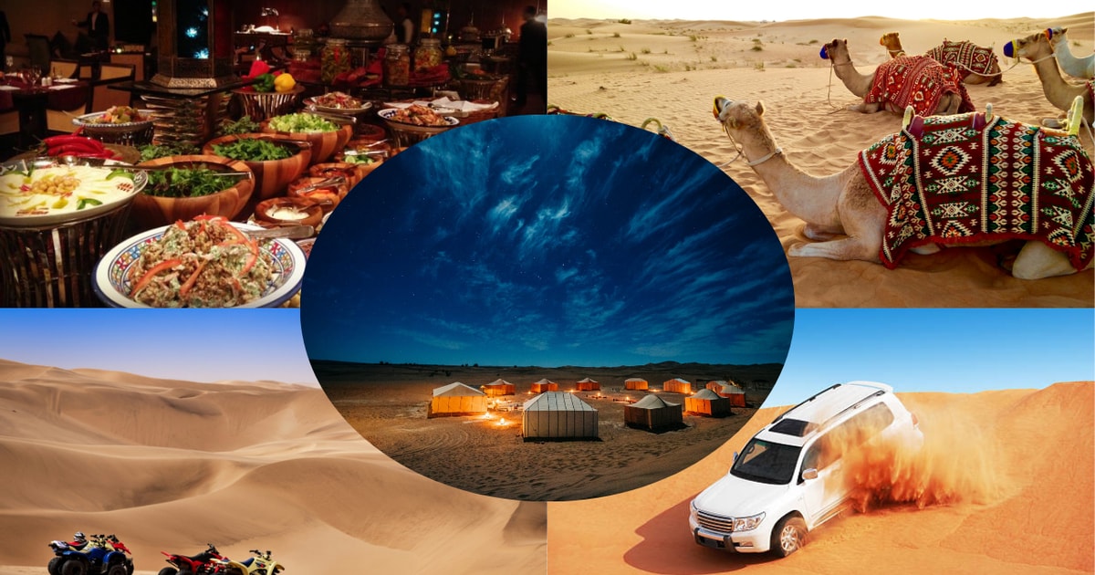 Doha Overnight Desert Safari BBQ, Food & Camp Stay Adventure | GetYourGuide