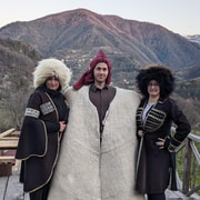 Wine&Dine to Makhuntseti And Mirveti Waterfalls From Batumi | GetYourGuide