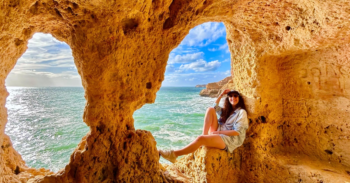 From Faro: Benagil, Marinha Beach, Algar Seco, 7 Valleys... | GetYourGuide