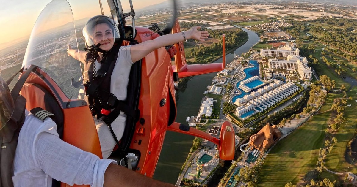 Belek golfbaner Gyrokopter-tur | GetYourGuide