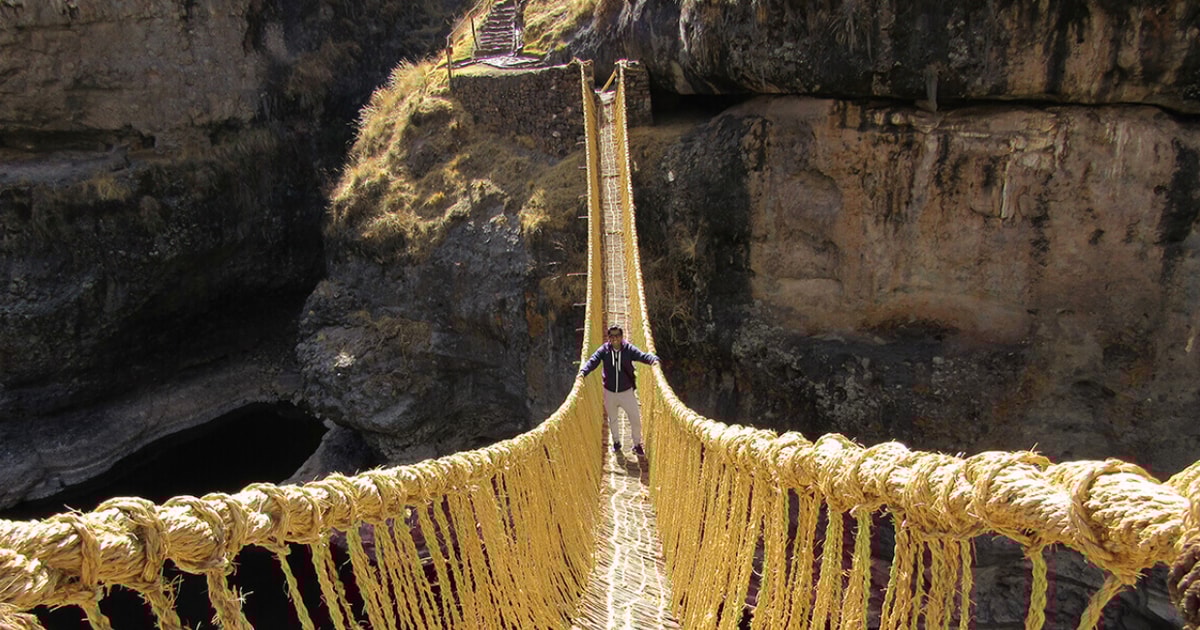 Cusco: Explore andean tech at Q'eswachaka| last inca bridge | GetYourGuide