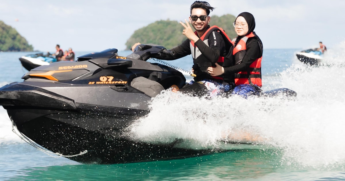 50KM Jet Ski Island Hopping Packages Langkawi | GetYourGuide