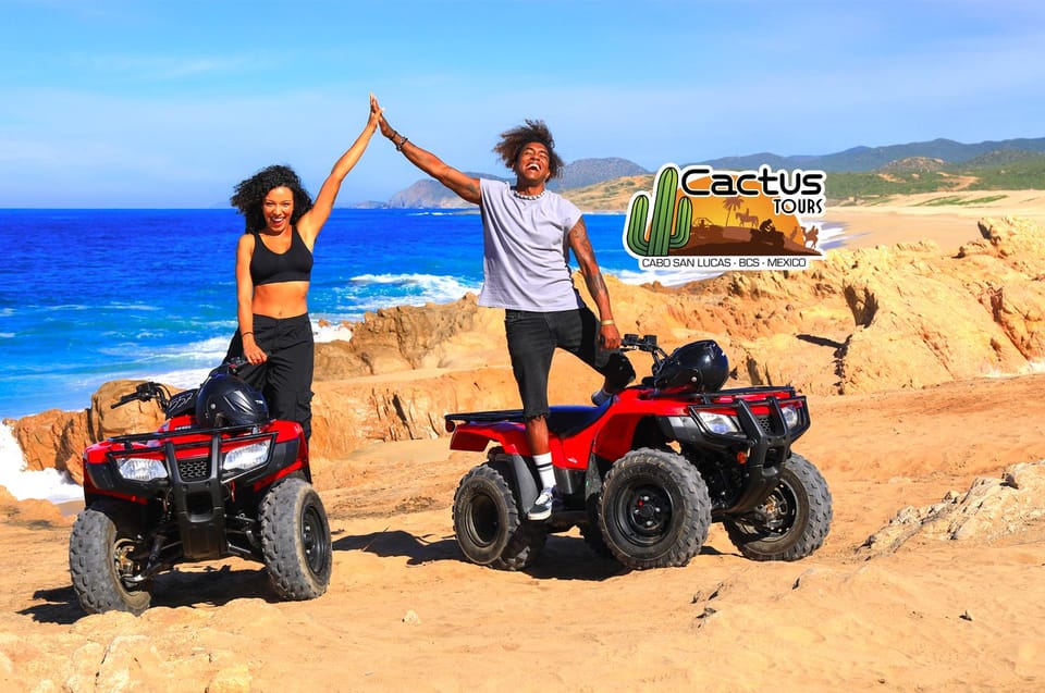 Excursión en quad por la playa y el desierto de Migrino en Cabo, por Cactus Tours Park ...