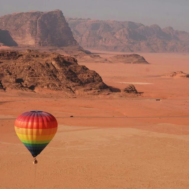 Amman: Hot Air-Balloon in Wadi Rum with 2 Hours Jeep Tour | GetYourGuide